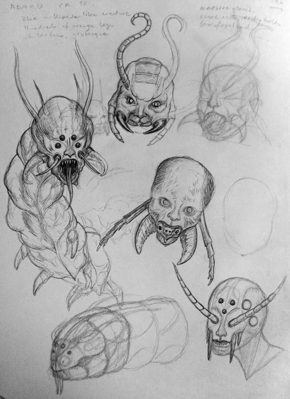 ArtStation - Earwig Human hybrid