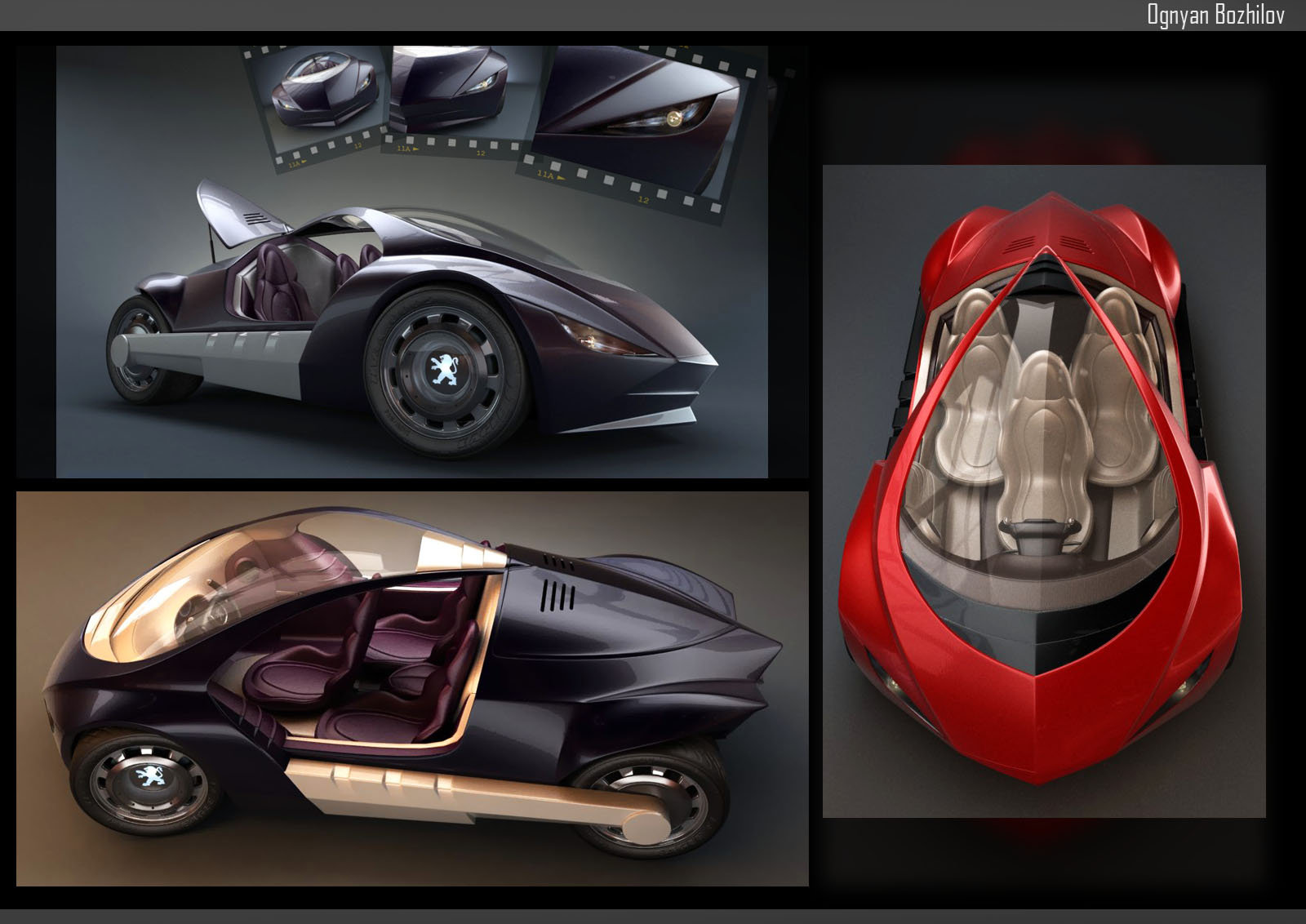 ArtStation - Peugeot Concept Car