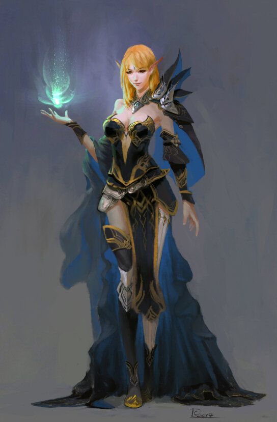 ArtStation - Elf Mage
