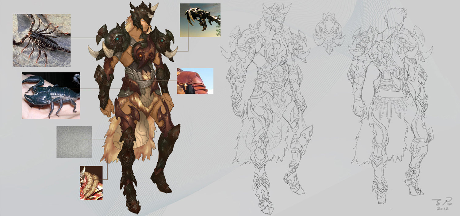 ArtStation - warrior suit