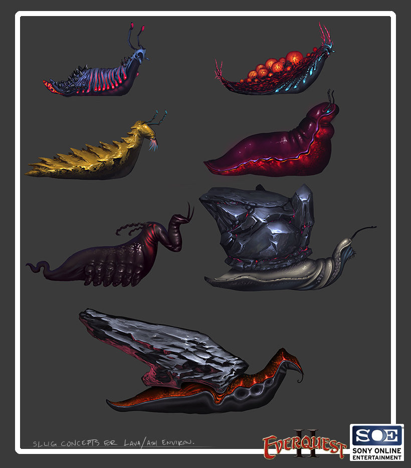 ArtStation - Giant Slugs