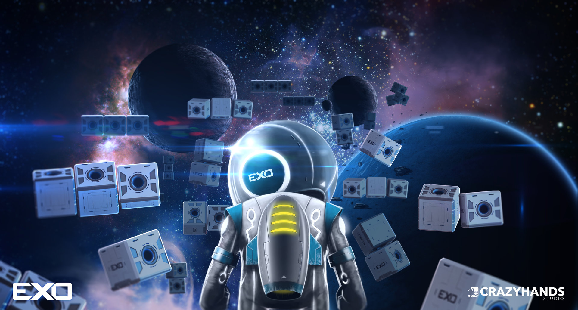 ArtStation - EXO Key Art