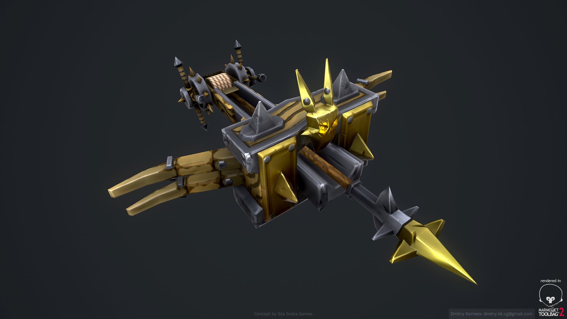 ArtStation - Stylized Ballista