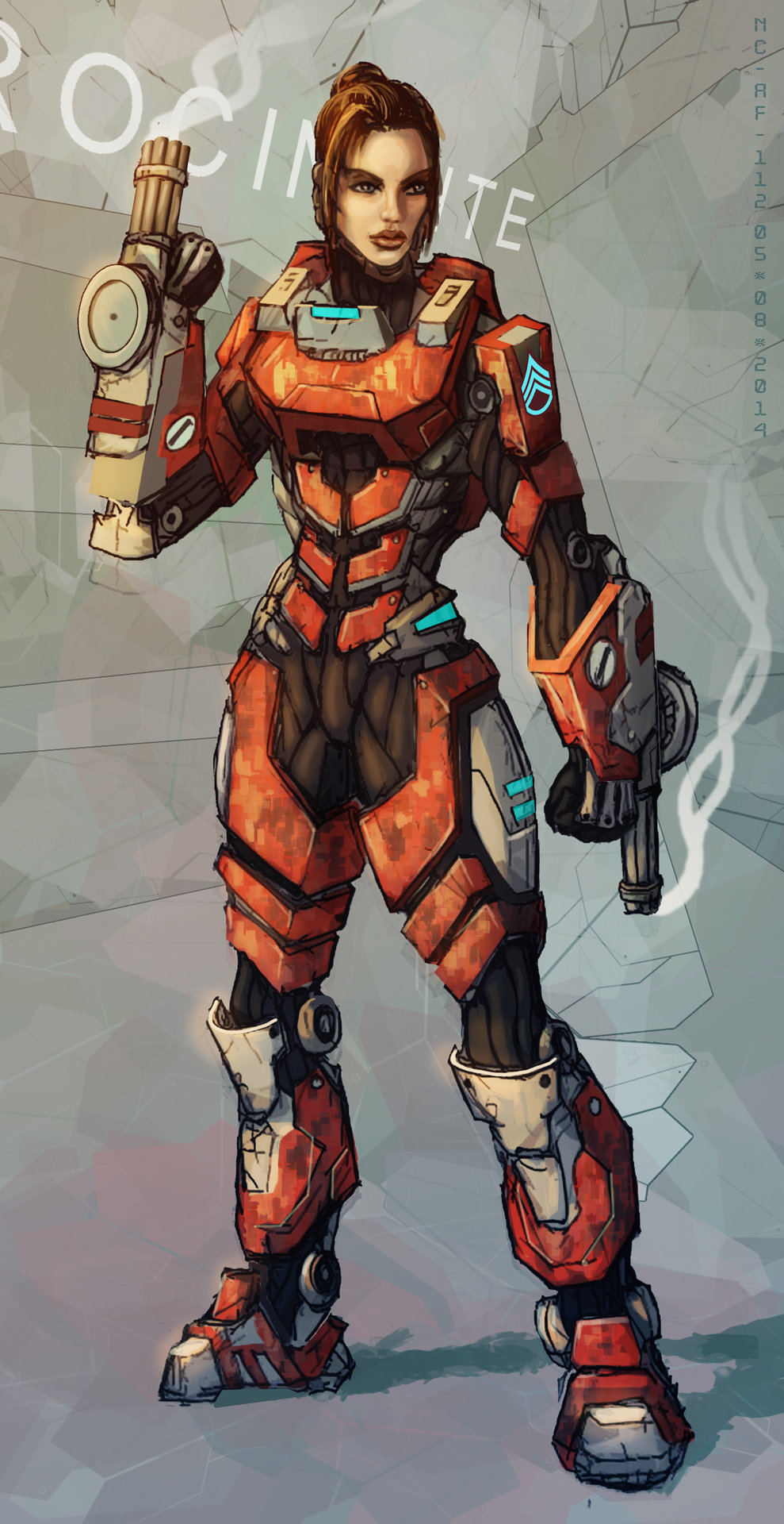 ArtStation - Caliban's War: Bobbie Draper