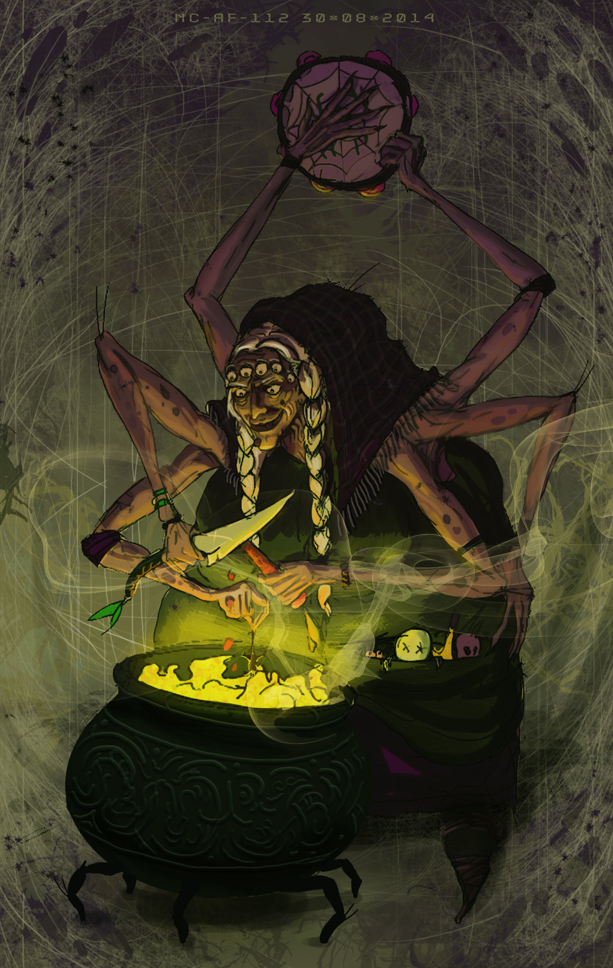ArtStation - Spider Witch