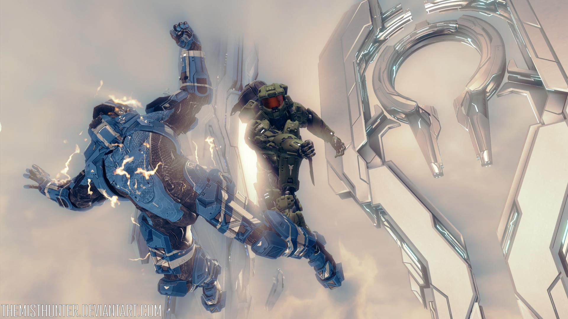 ArtStation - Skystrike (Screenshot for Halo Waypoint contest)