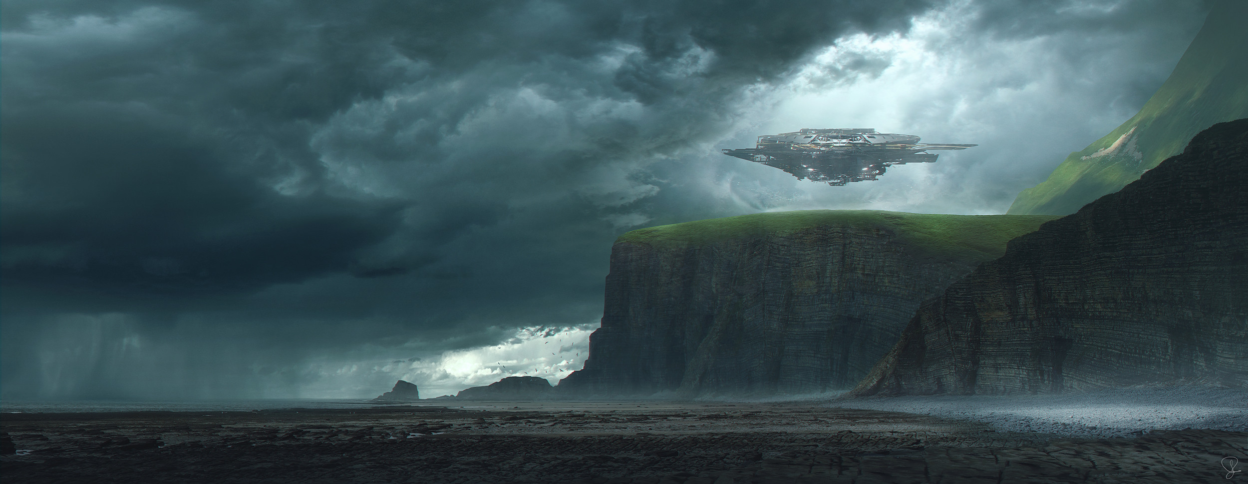 jessica-rossier-back-on-earth-concept-art-jessica-rossier.jpg (2500×969)