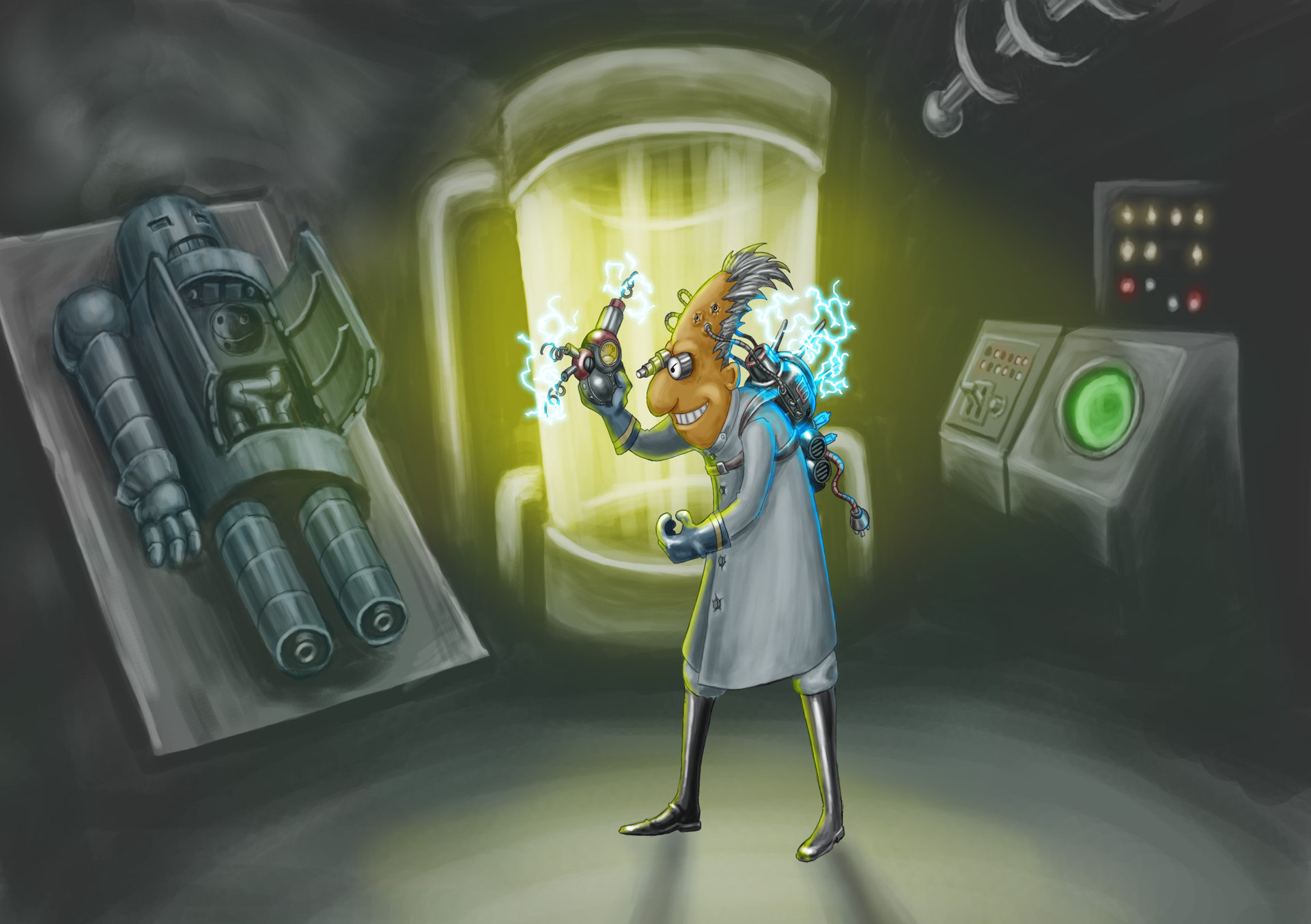 ArtStation - Mad Scientist