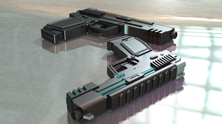 ArtStation - Tech Guns