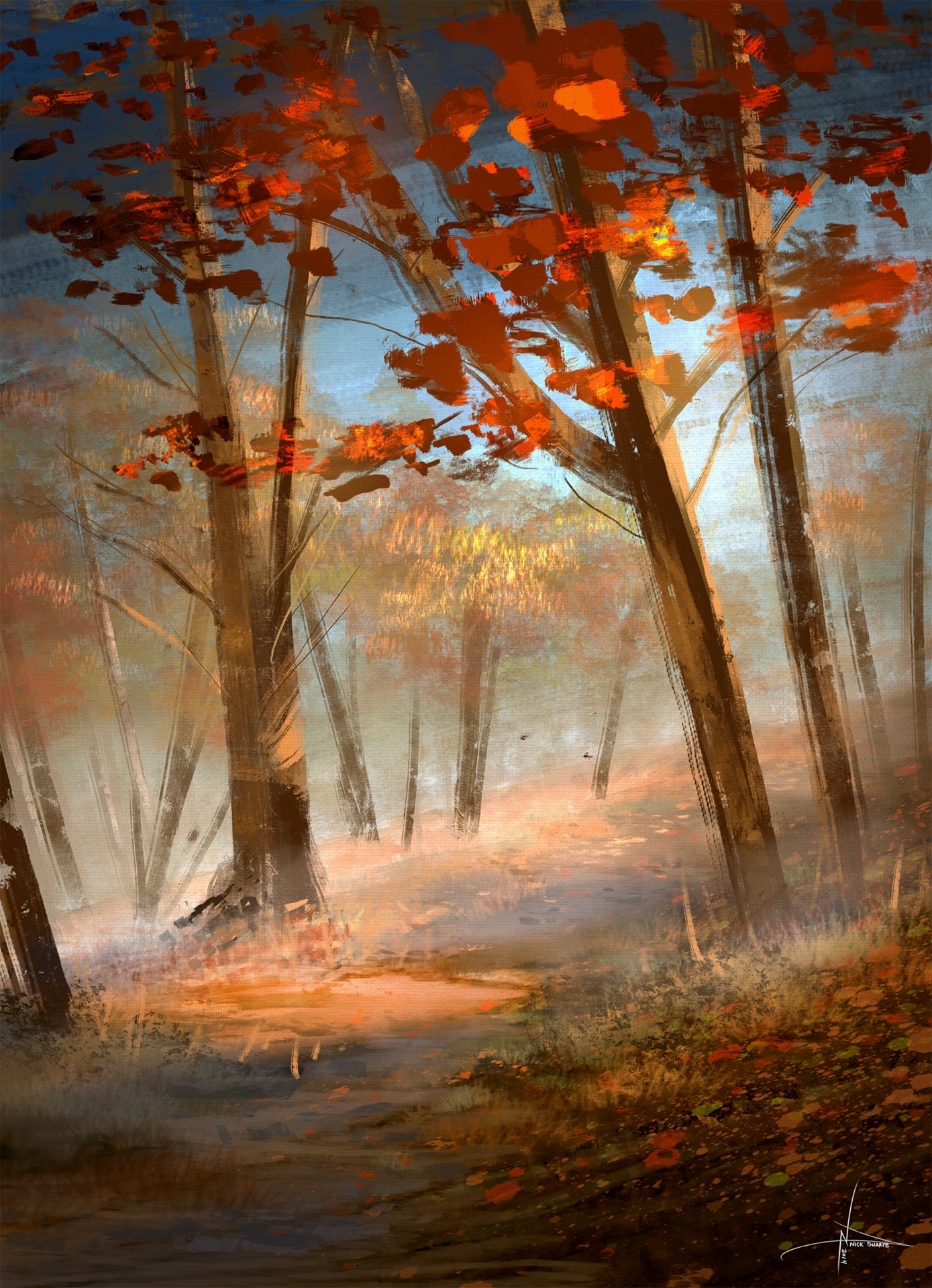 ArtStation - Calming Walk