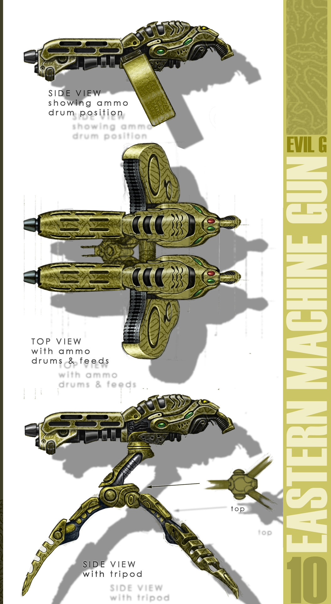 ArtStation - Weapon design/concept art.