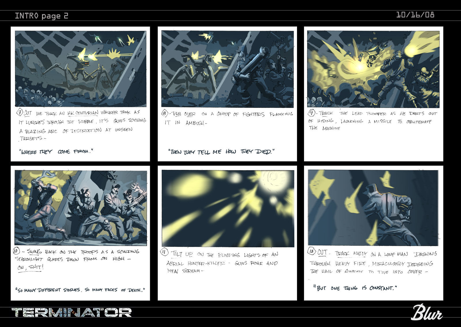 ArtStation - Terminator game boards page 2