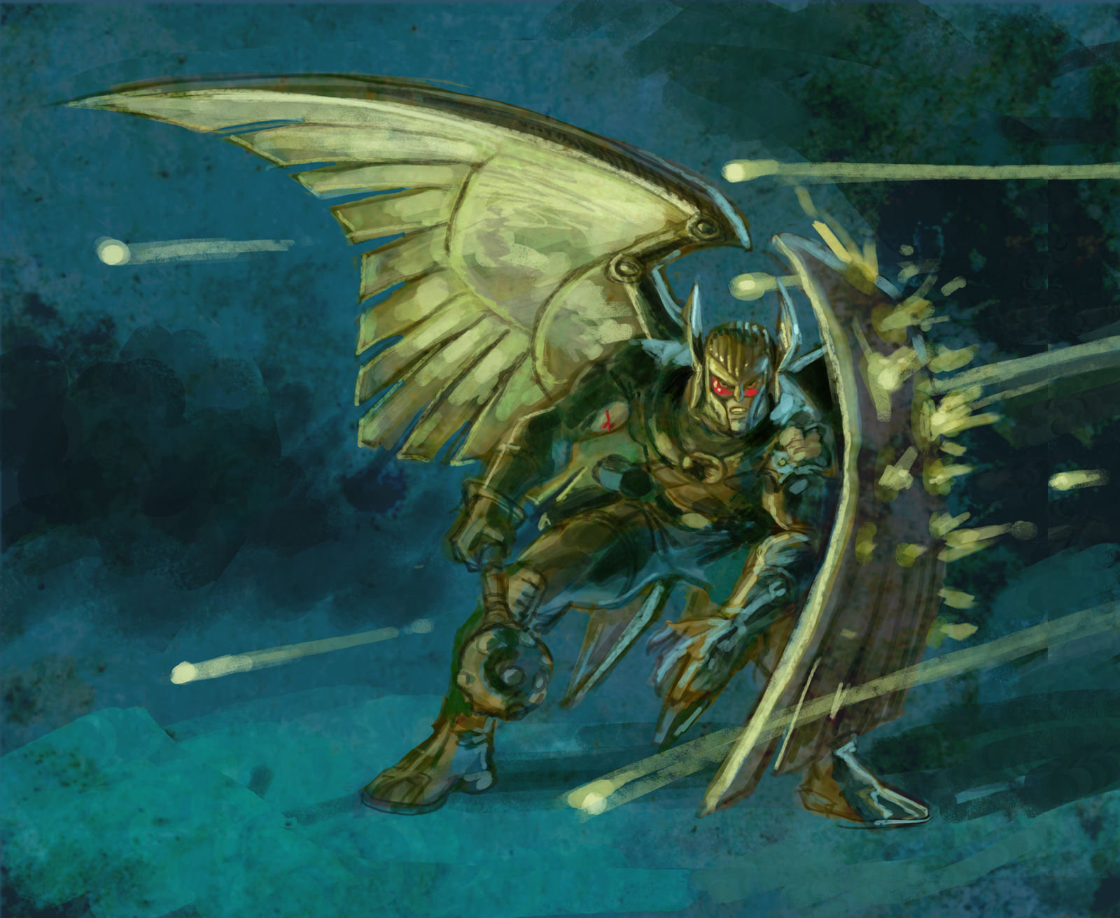 ArtStation - Hawkman!