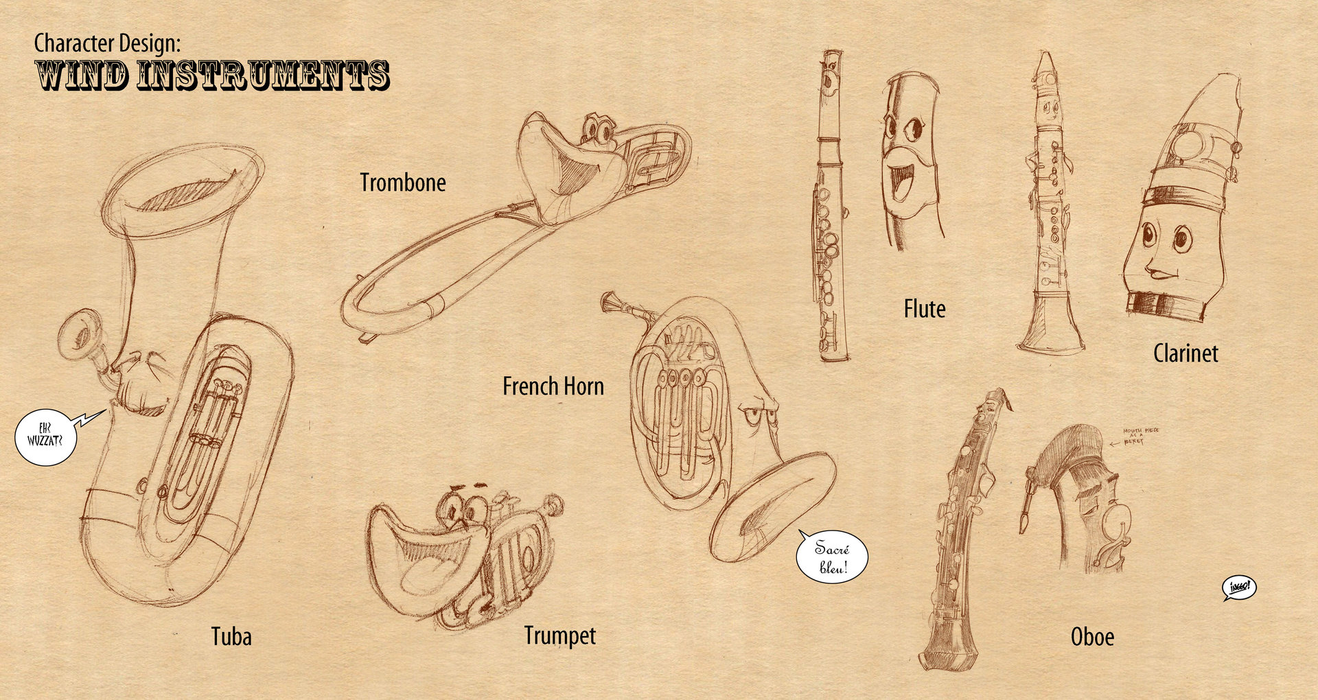 ArtStation - Wind Instruments