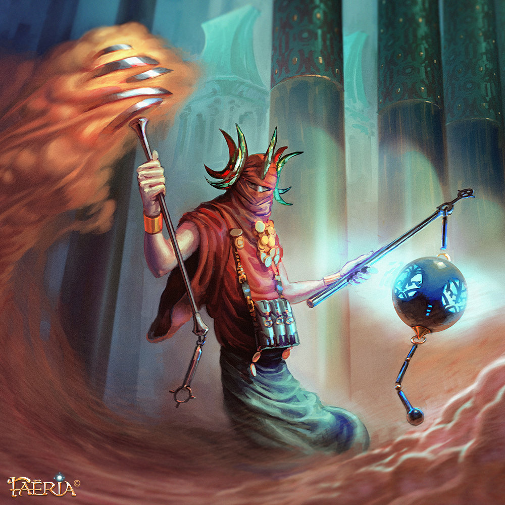 ArtStation - Faeria ~ Oradrim Monk