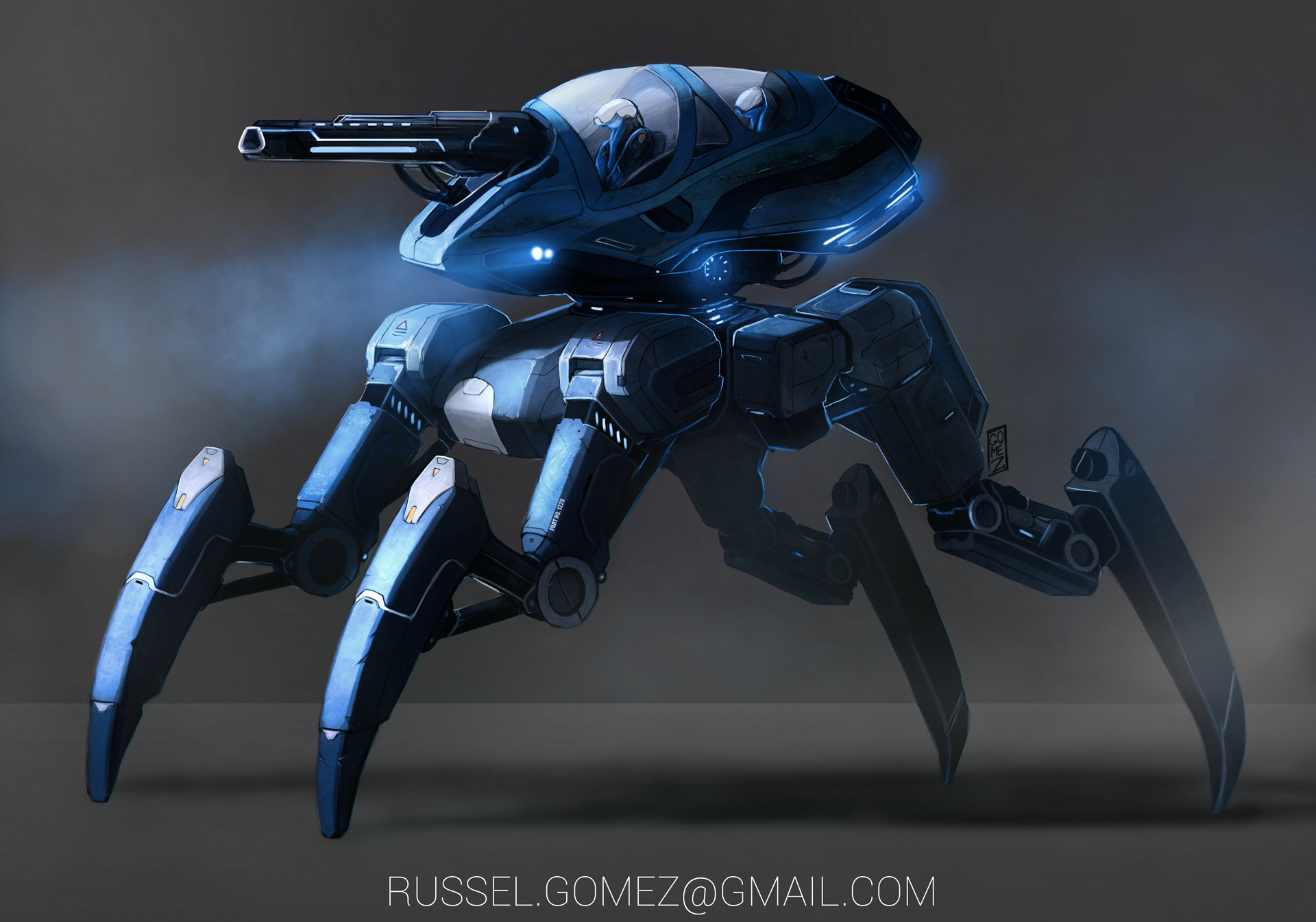 ArtStation - Mech Concept 1