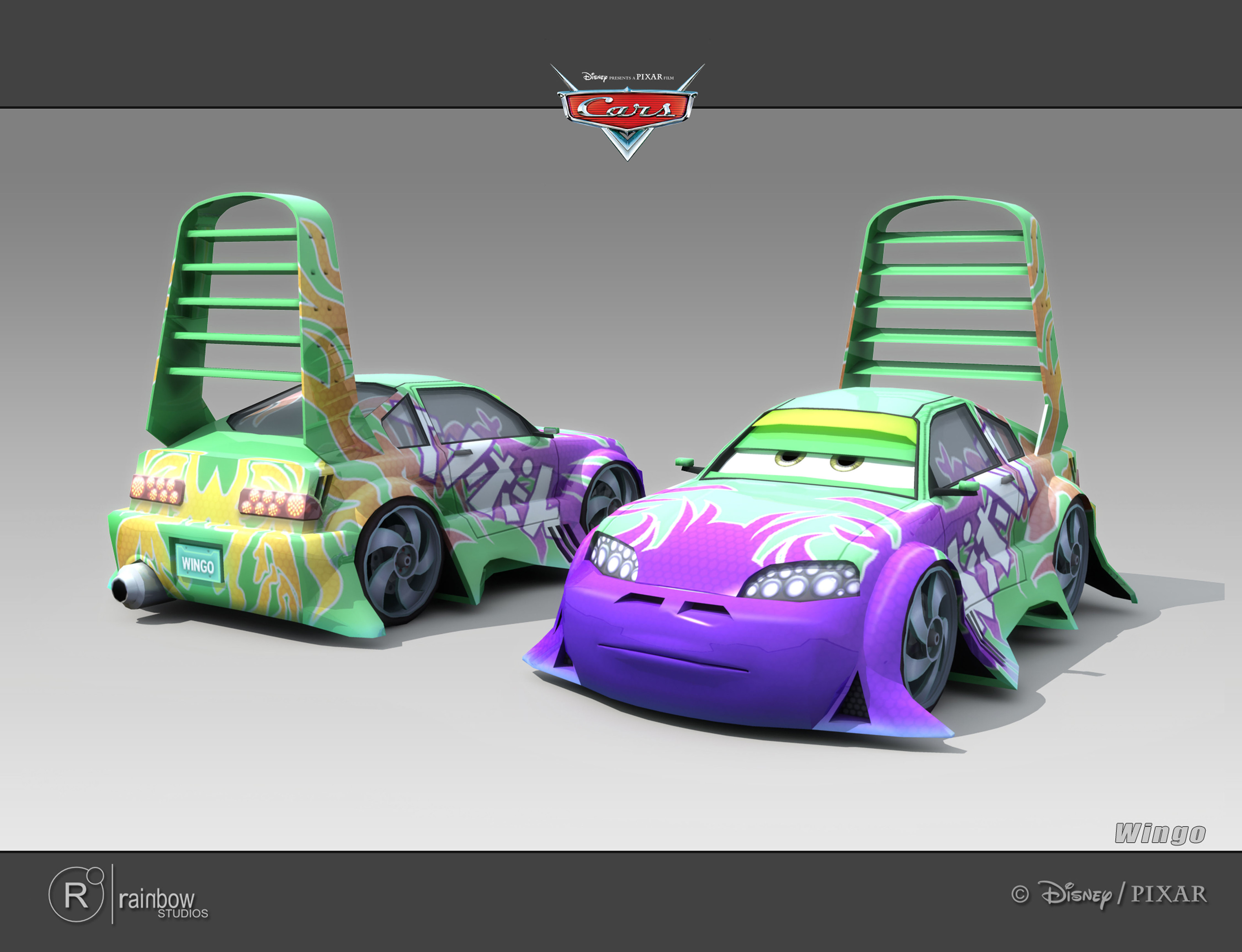 Mark Van Haitsma Cars The Videogame Work
