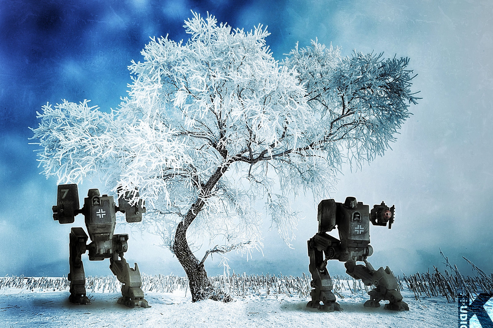 Jean Kauffmann - Frozen guards