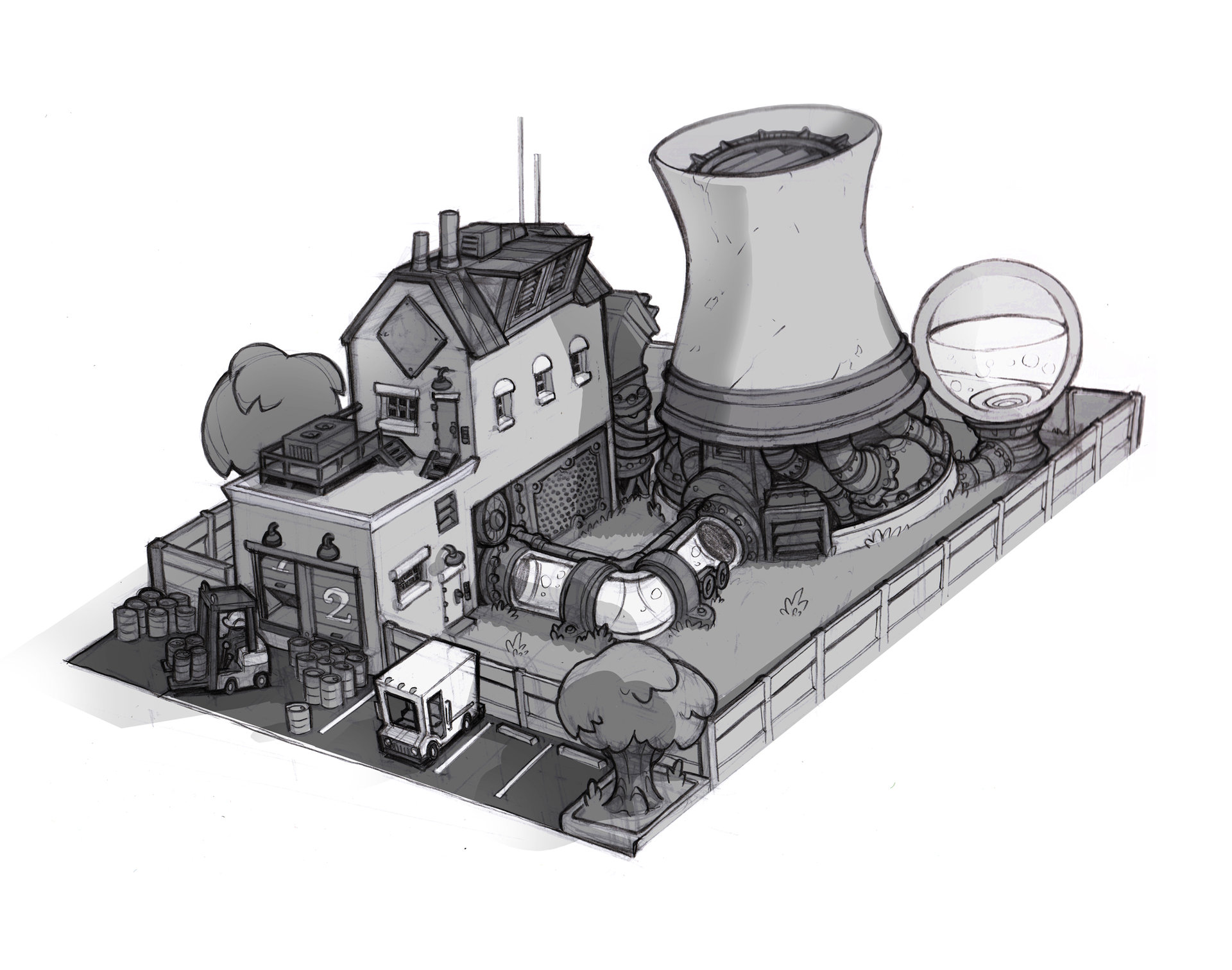 ArtStation - Mini factory