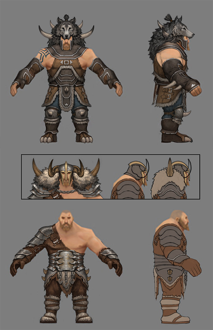 ArtStation - Fighter Armors