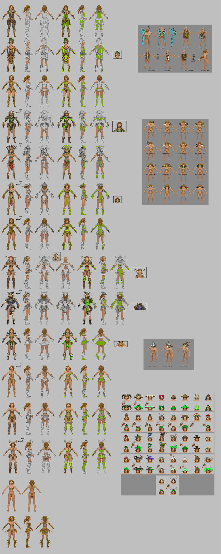 Eric Polak - Druid Model Sheet