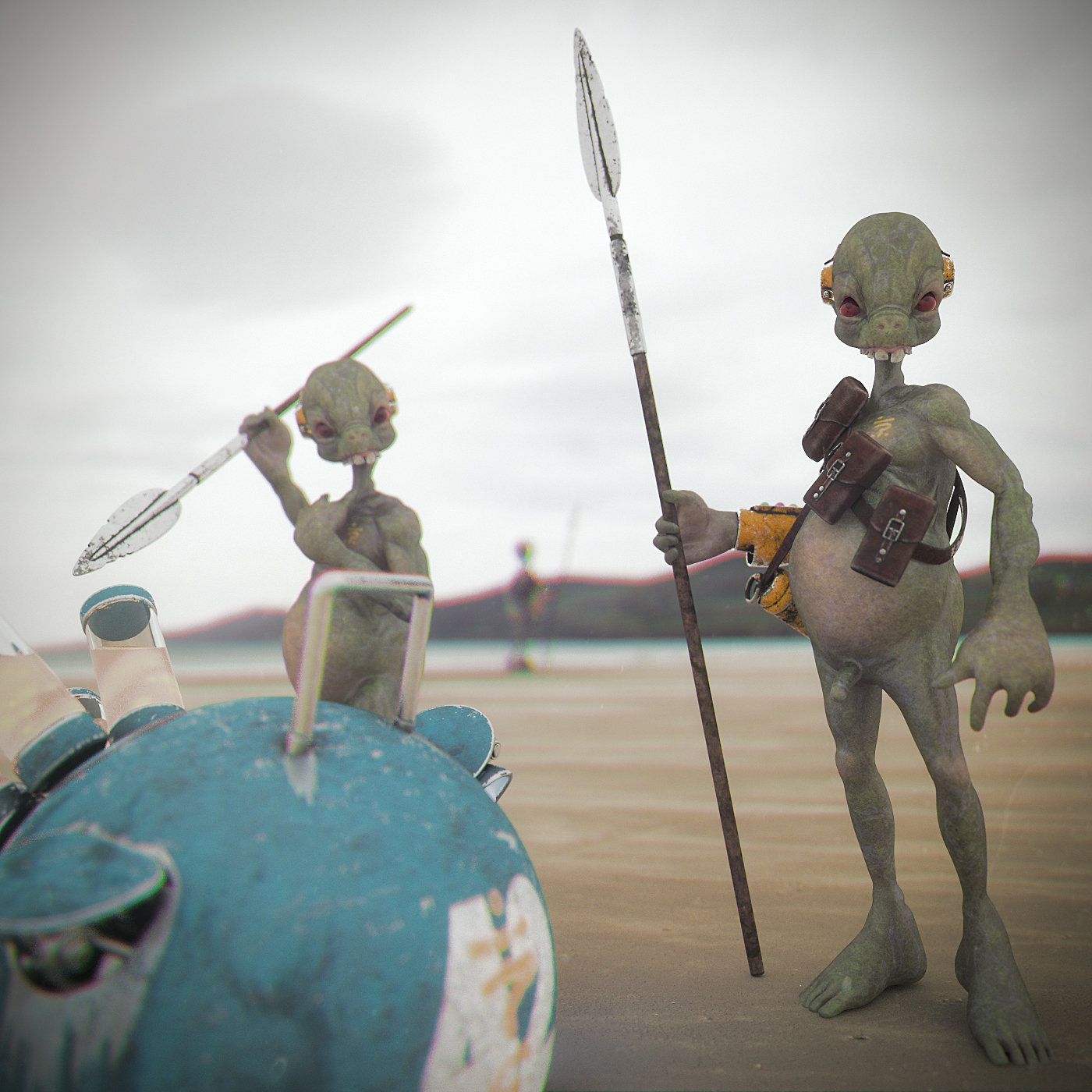 ArtStation - alien hunters