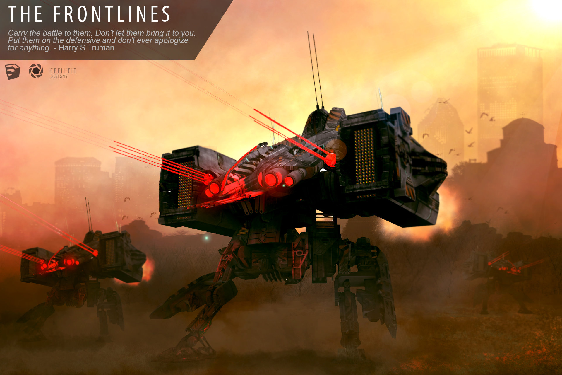 ArtStation - The Frontlines