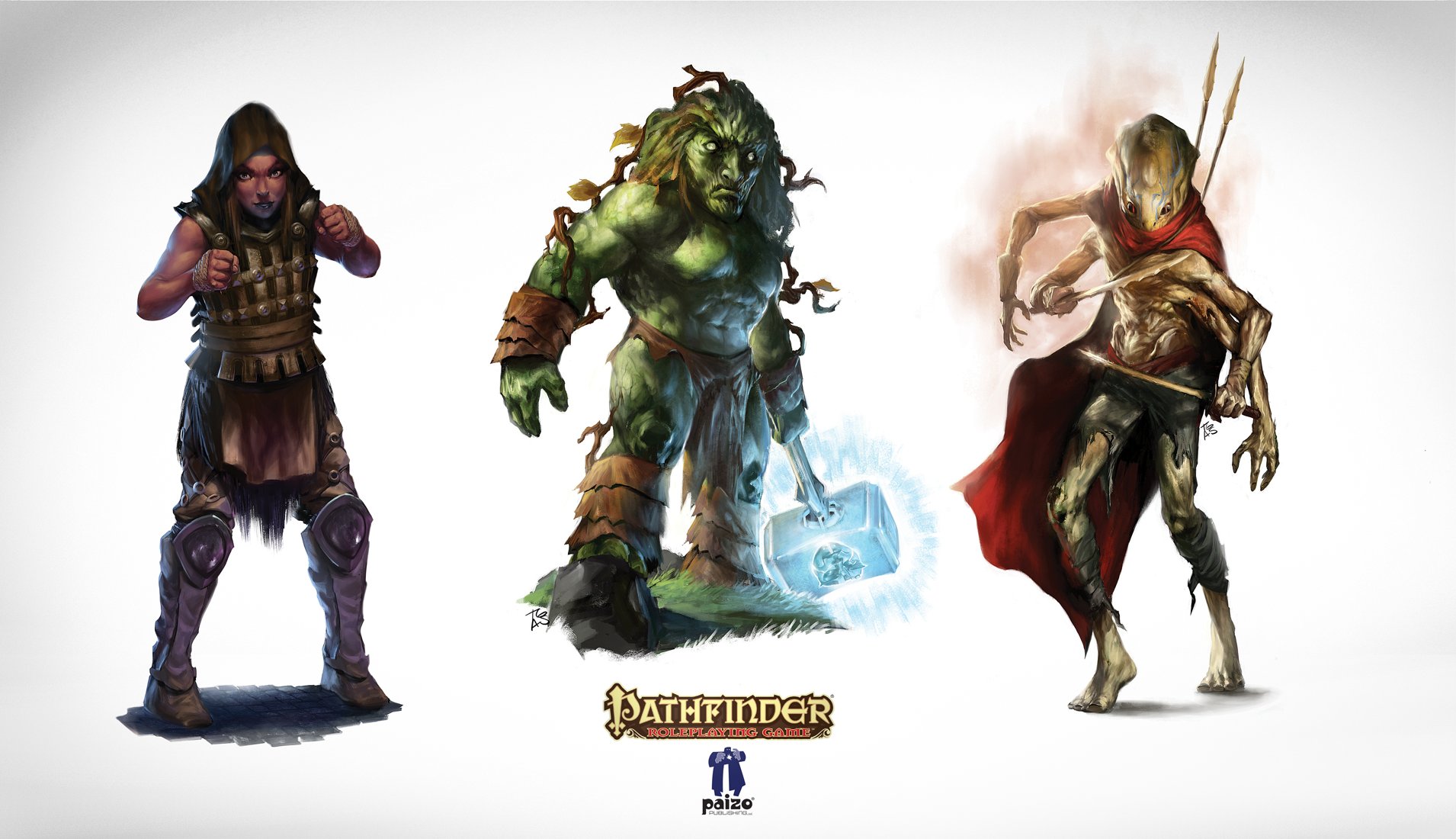 ArtStation - Fantasy Characters - Paizo's Pathfinder