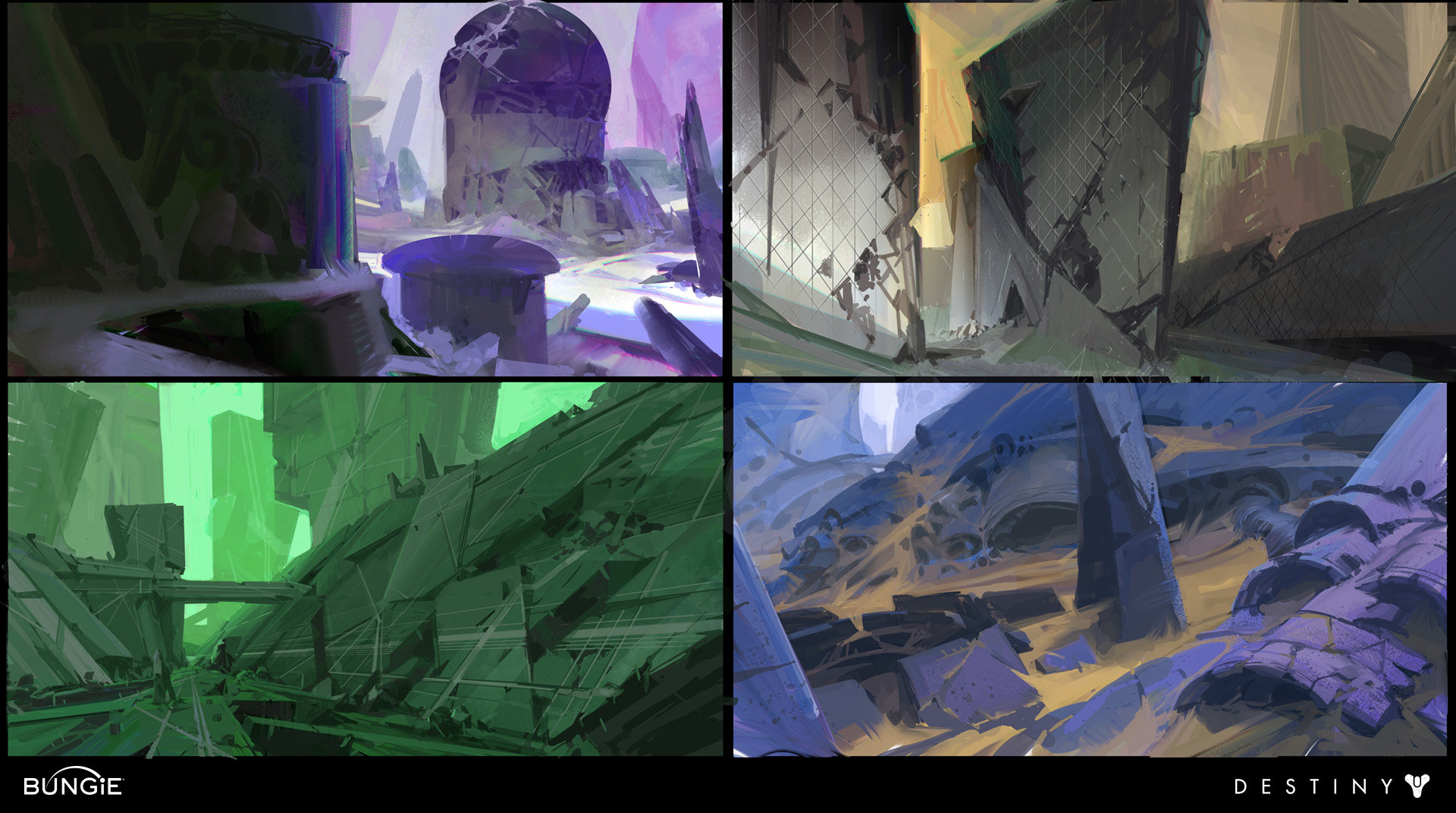 ArtStation - Destiny: Early Vex Exploration