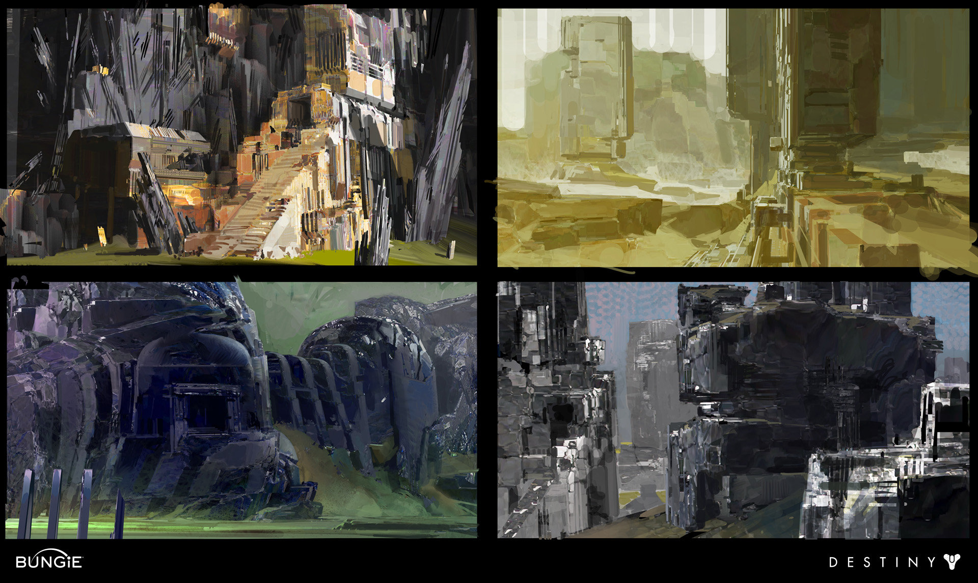 ArtStation - Destiny: Early Vex Exploration