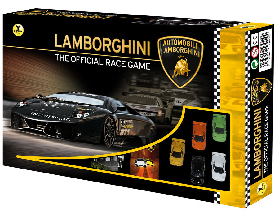 ArtStation - Lamborghini the official race game box cover design