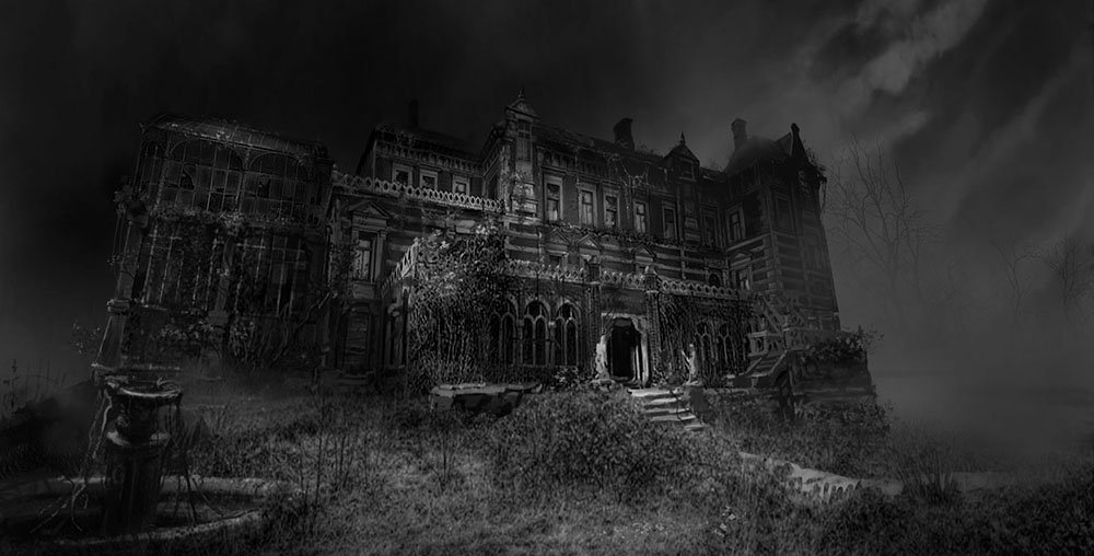 daniel rudnicki - The Evil Within - b-w sketches