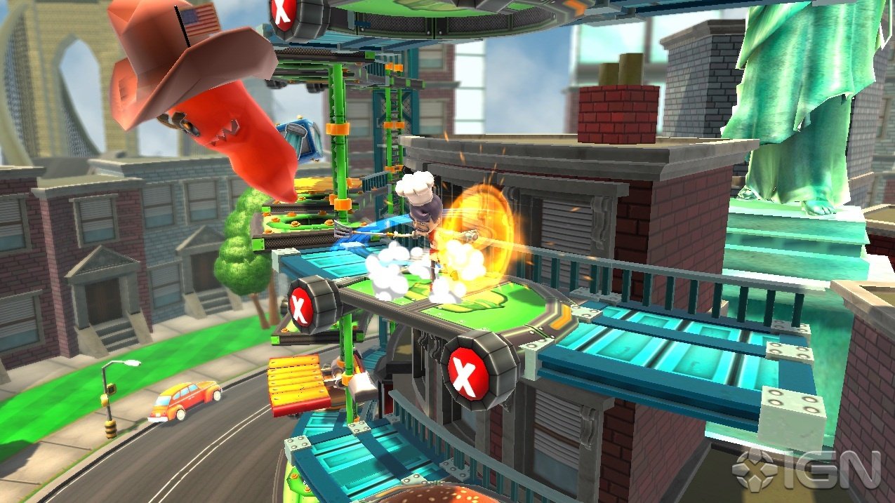 ArtStation - Burger Time World Tour