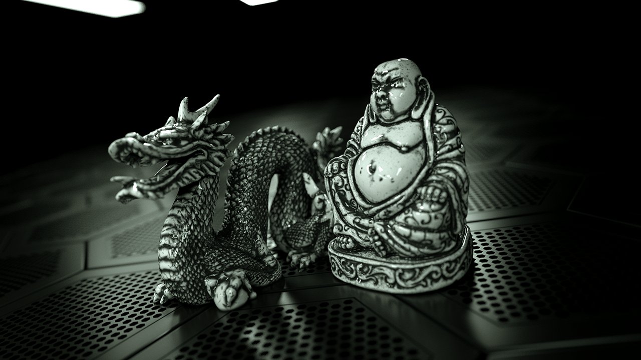 ArtStation - buddah n dragon