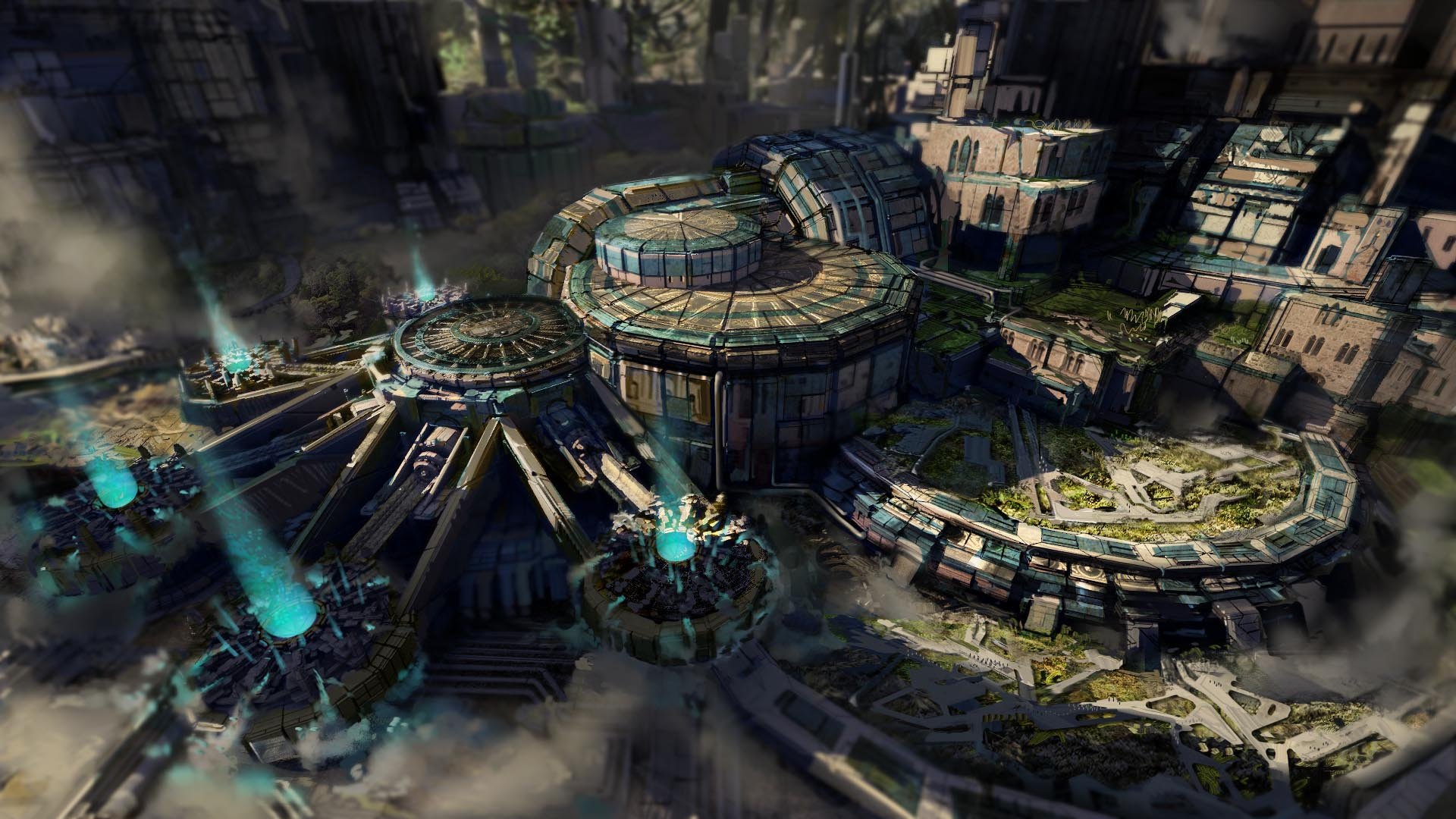 ArtStation - Power plant, Jeroen Devriendt