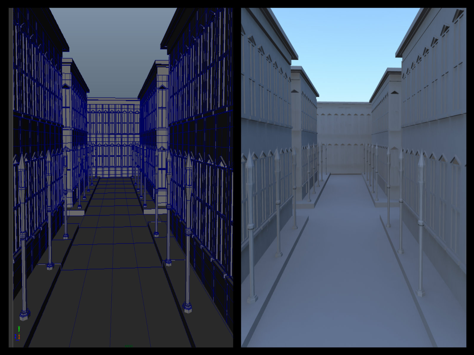 ArtStation - Street modeling