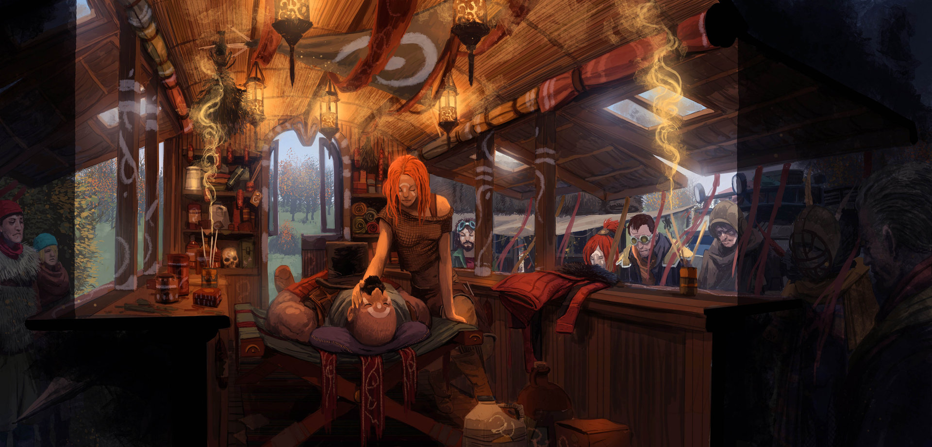 ArtStation - Defiance Season 1 - Sukar's Wagon Interior