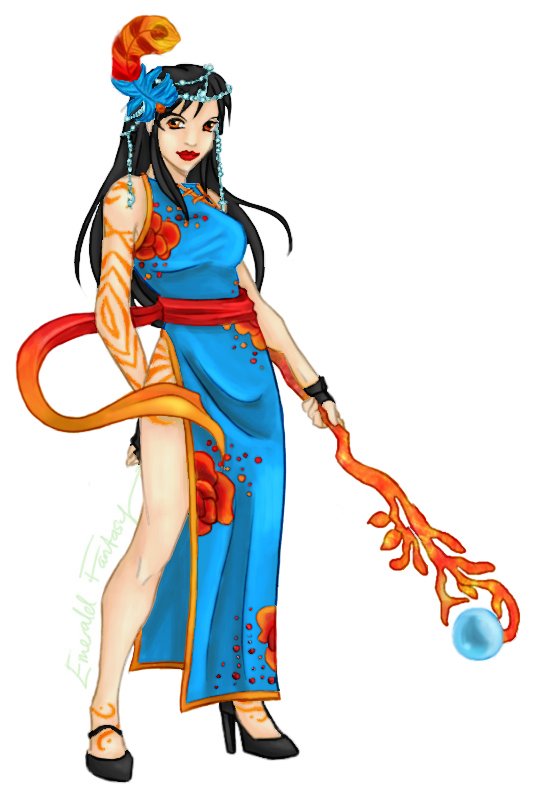 ArtStation - Foxfire Female