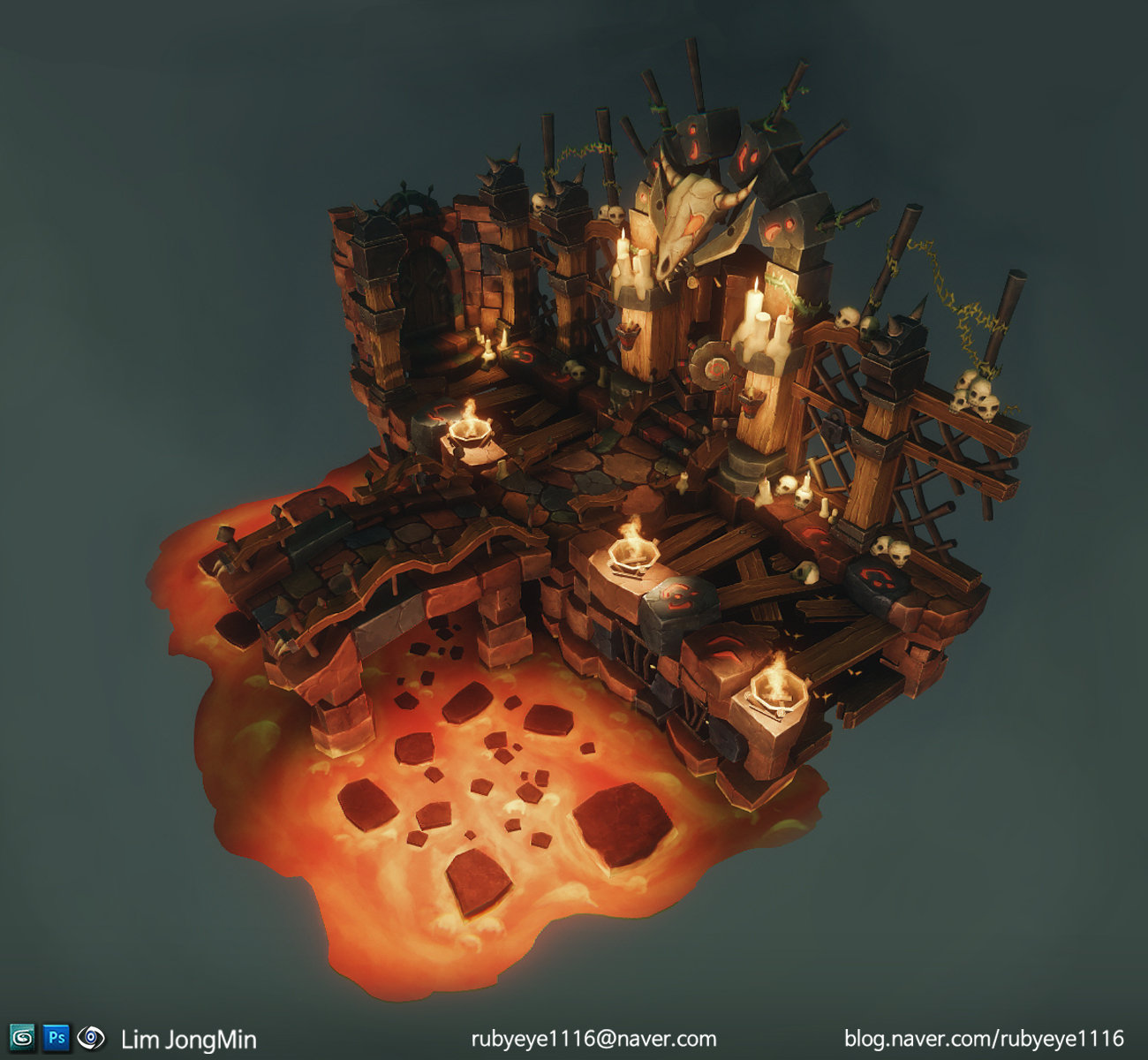 ArtStation - Goblin bossroom entrance