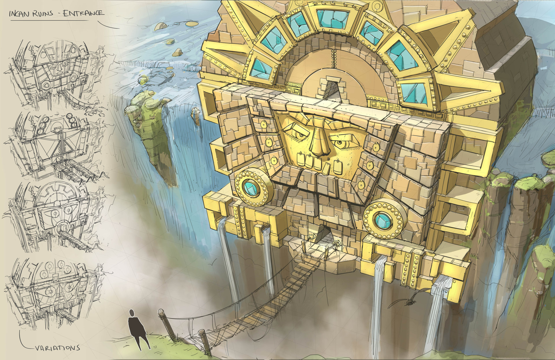 ArtStation - Incan Ruins Exterior - Explorers' League