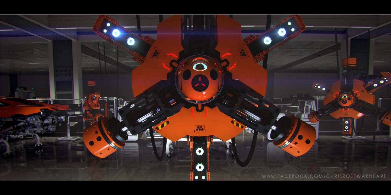 ArtStation - Factory Robot