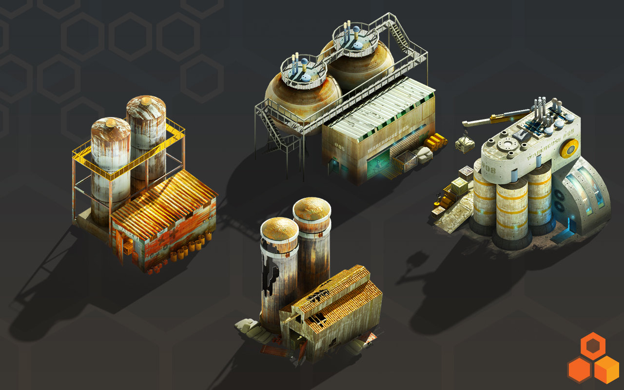 ArtStation - Silos