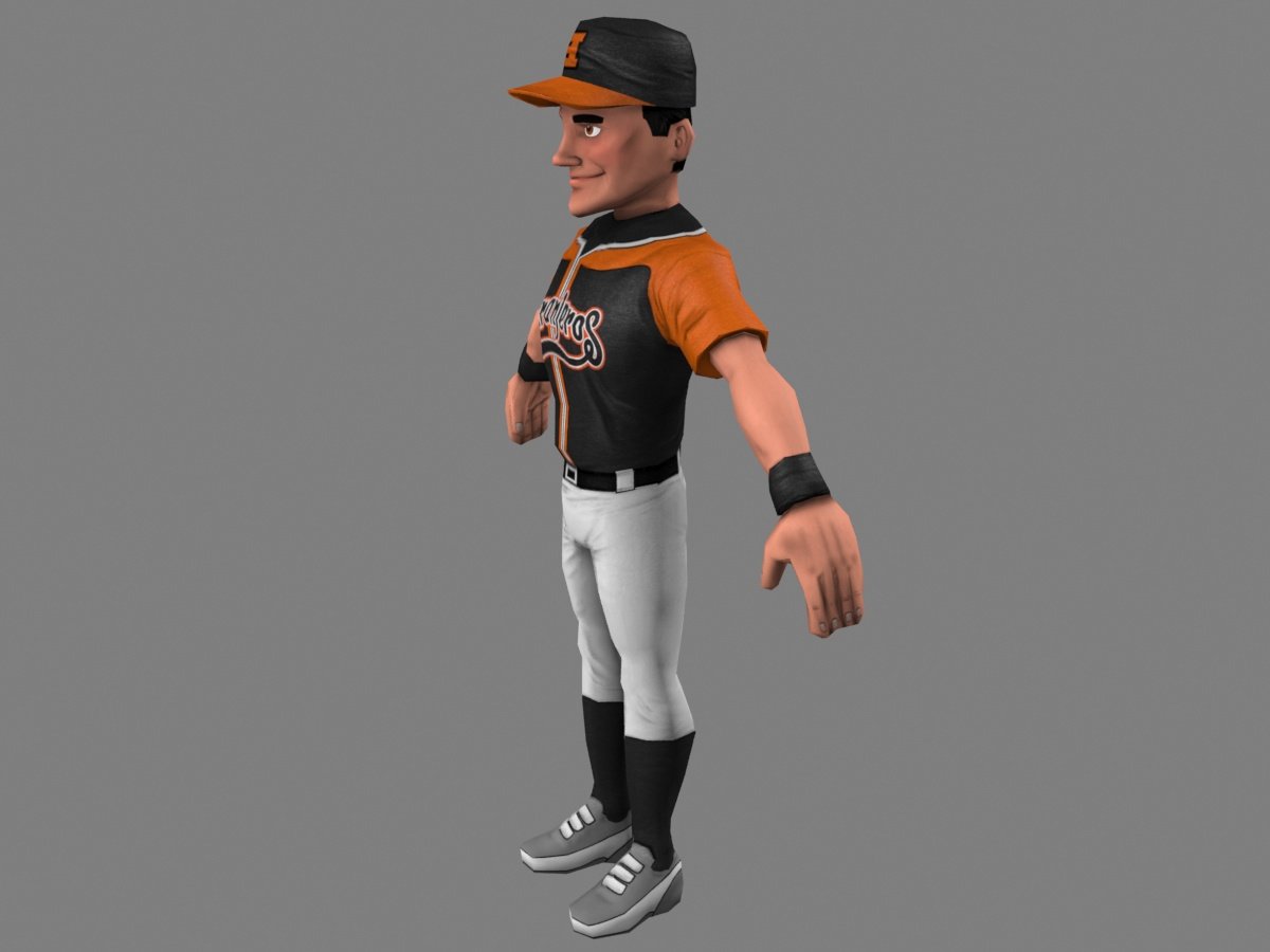ArtStation - Iphone Baseball Character