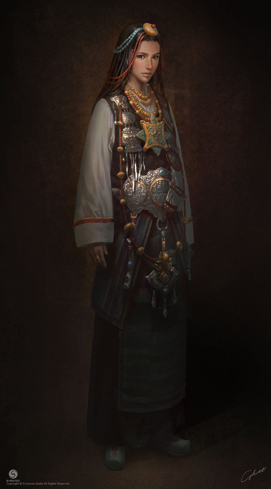 ArtStation - Nyima's Splendid attire