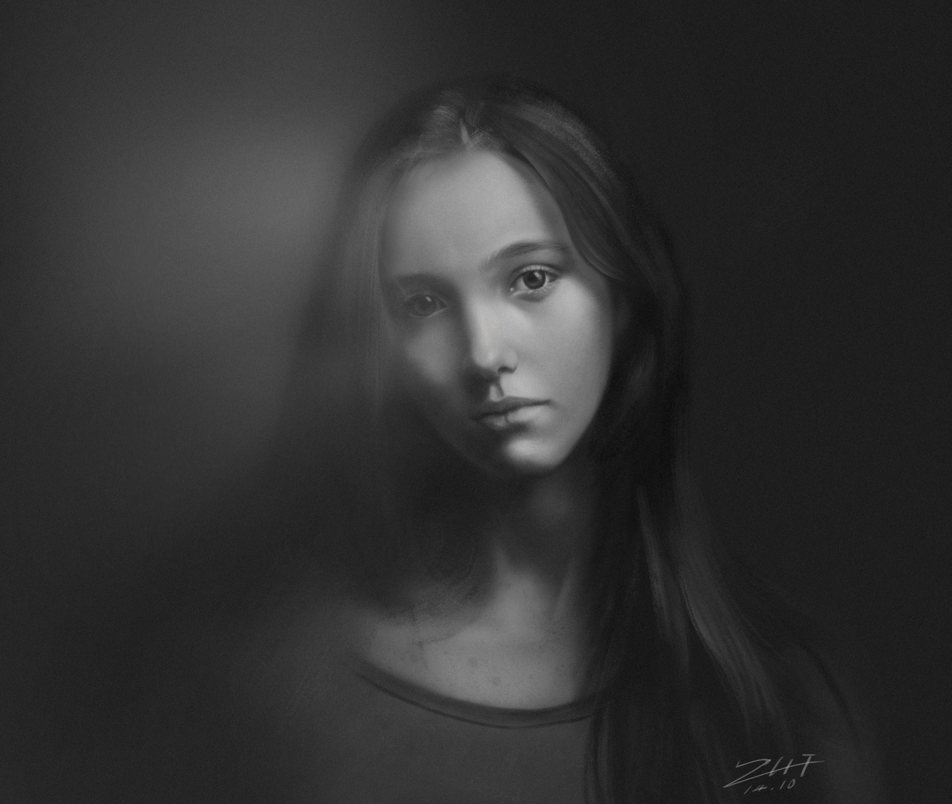 ArtStation - The woman portrait