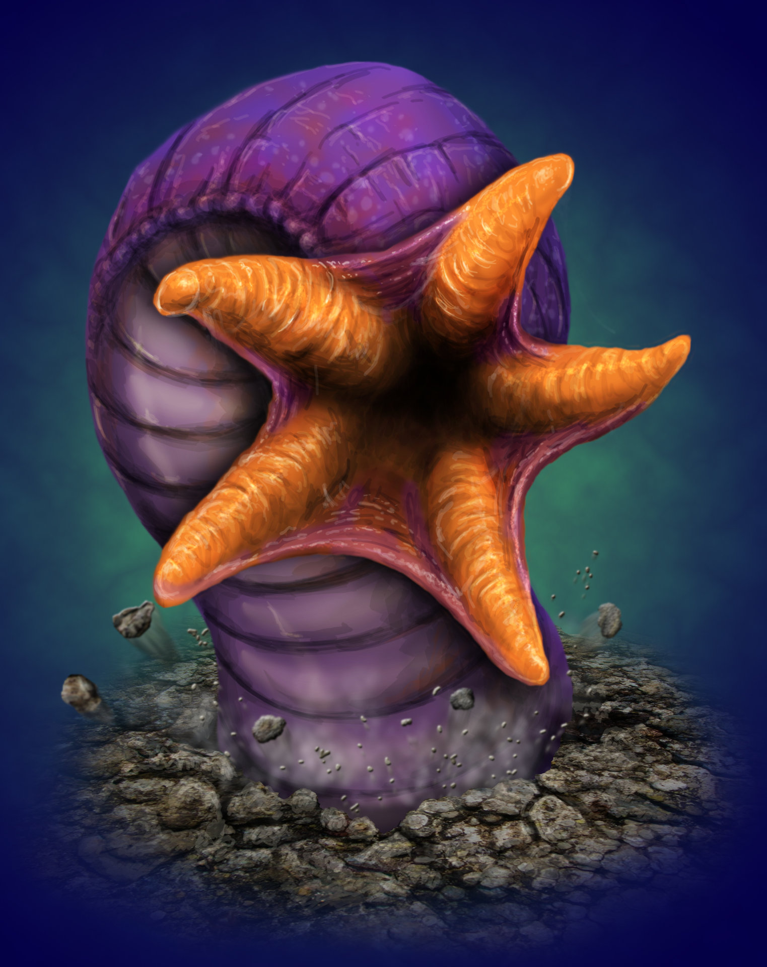 ArtStation - Giant Worm