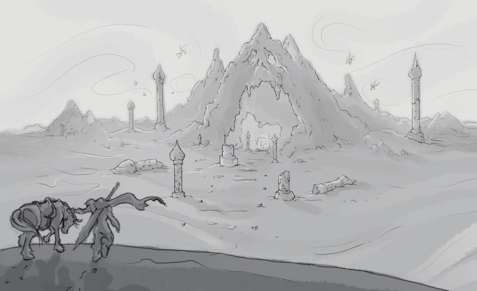 ArtStation - Desert Dungeon