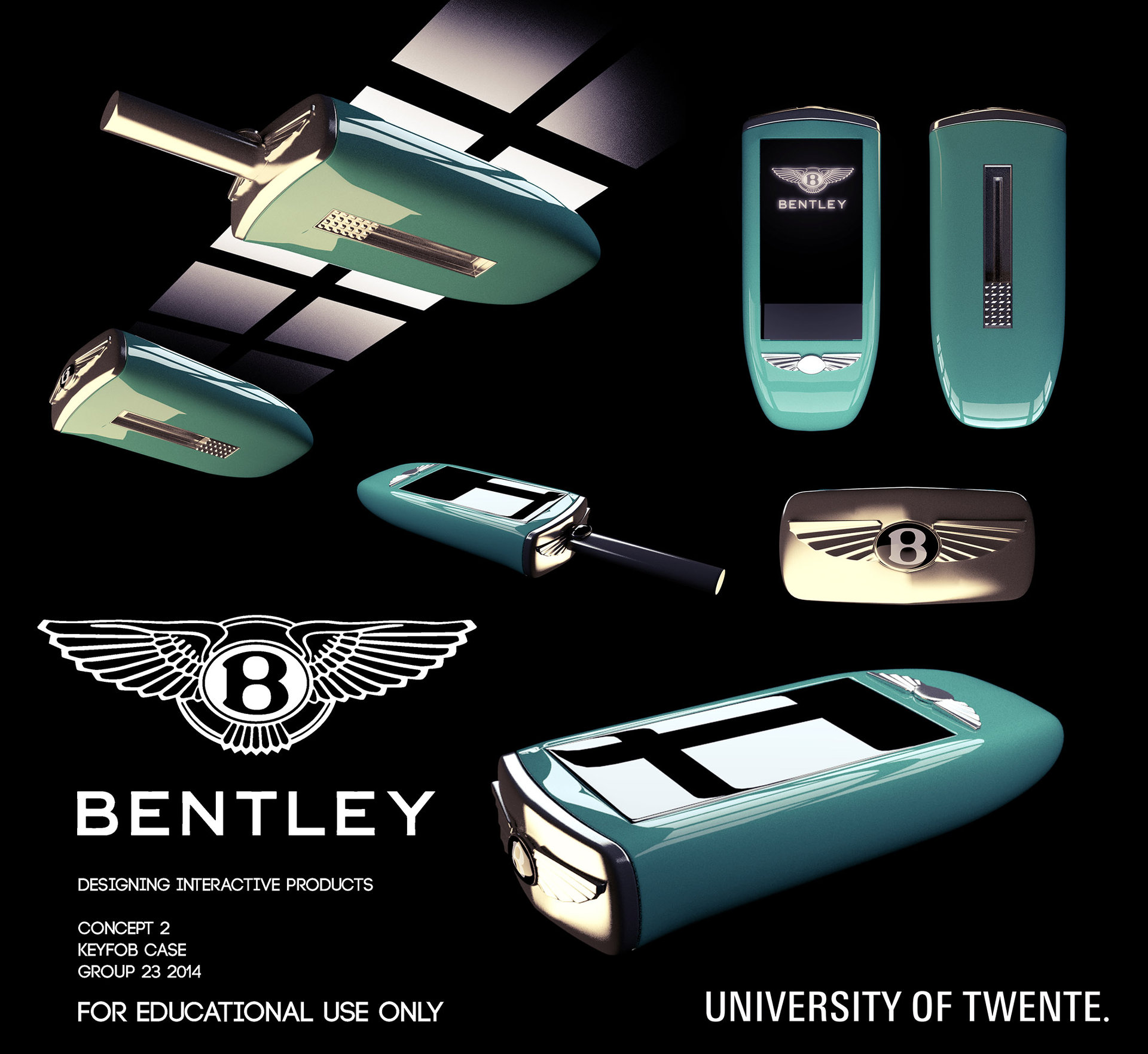 Mark Zwart - Bentley Keyfob Design