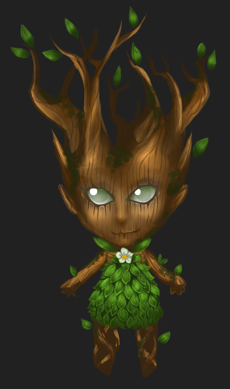 ArtStation - Dryad Child