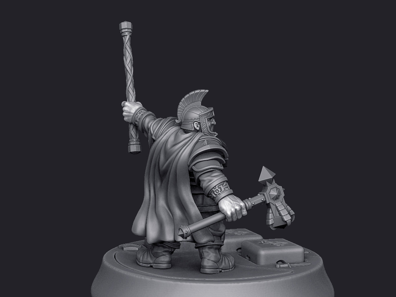 Laslo Forgach - dwarf captain